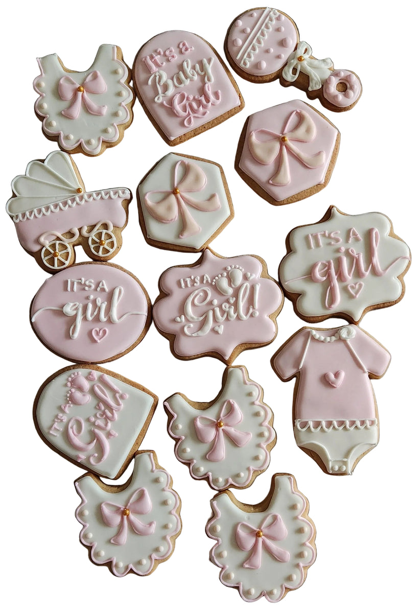Baby Girl Decorated Cookies – Cookies Tonight